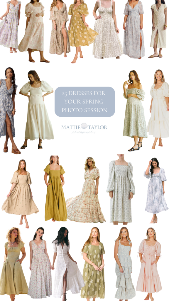 25 Dresses for your Spring Photo Session in San Diego - Mattie Taylor ...